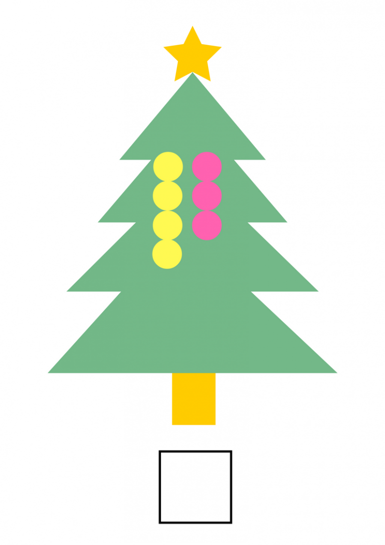 Montessori Math Beads: Christmas Addition Cards - Montessori Nature