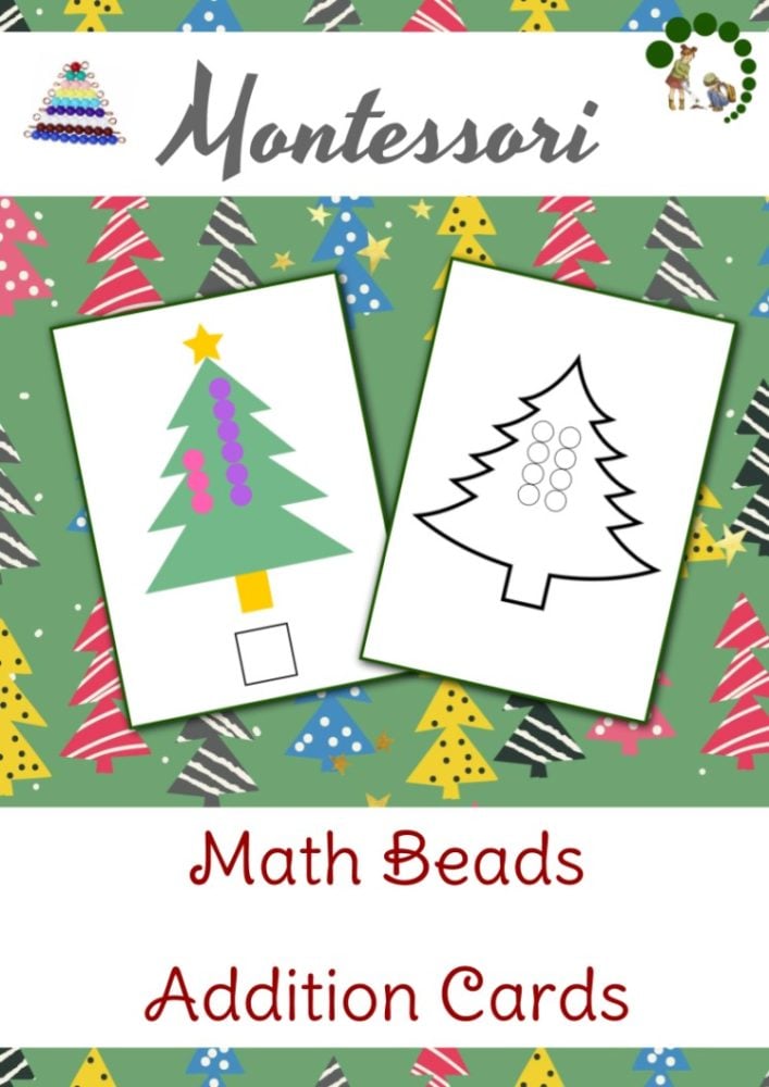 Free Printable - Christmas Geoboard Task Cards - Montessori Nature