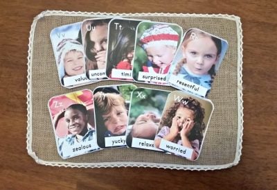 A to Z Emotions and Feelings: Vocabulary Editable Flashcards ...