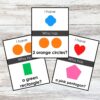 2D Shapes Colors I Have Who Has Math Game