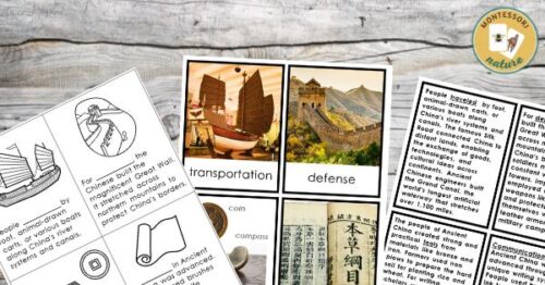 Asia Montessori Inspired Continent Activities - Montessori Nature