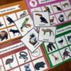 Animals Of The Continents Bingo - Montessori Nature
