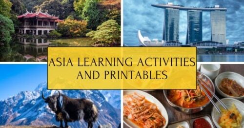 Asia Montessori Inspired Continent Activities - Montessori Nature