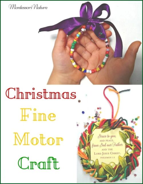 Creative and Crafty Christmas Presents for Preschoolers - Montessori Nature