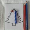 Montessori Math Beads Simple Addition Cards Christmas Themed ...