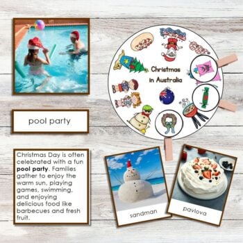 Australia Oceania Continent Bundle - Montessori Nature