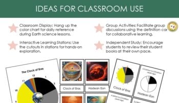 Earth History Clock of Eras Activities - Montessori Nature