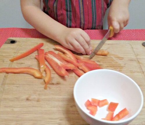 Cooking with Kids Easy 2 Ingredient Pizza Dough - Montessori Nature