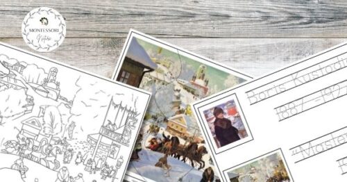 Free Printable - DIY Winter Puzzles and Art Activities Painting ...