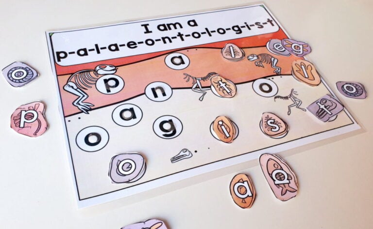 Dinosaur Montessori Inspired Activities and Printables - Montessori Nature