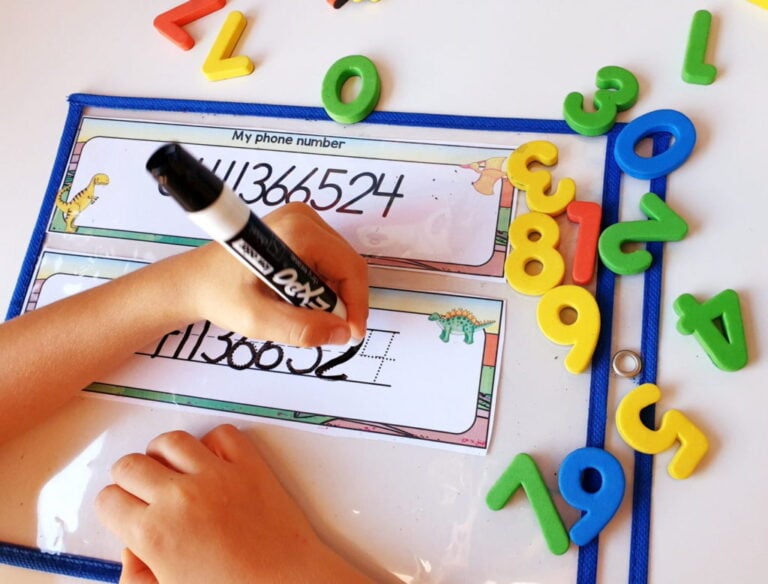 Dinosaur Montessori Inspired Activities and Printables - Montessori Nature