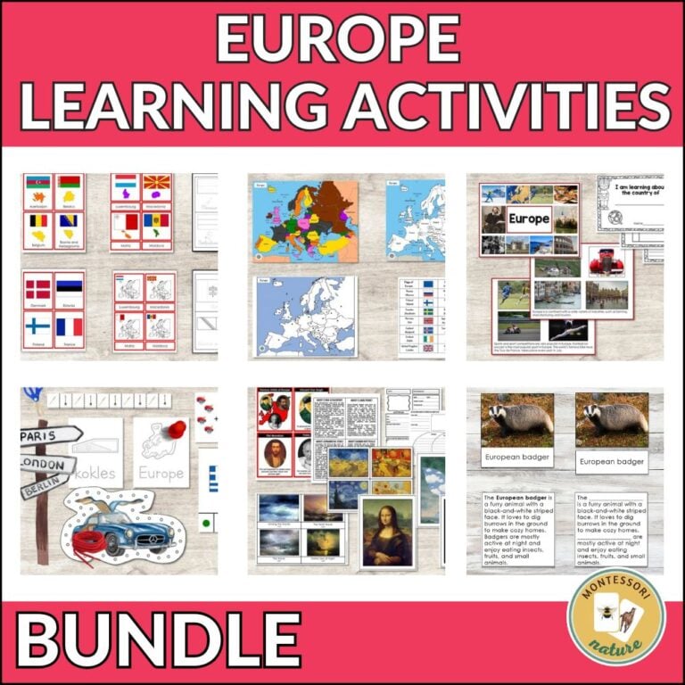 South America Montessori Inspired Activities - Montessori Nature