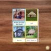Homes Around the World 3 Part Cards - Montessori Nature
