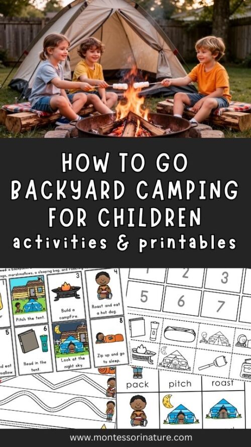How to Go Backyard Camping for Children - Activities and Printables ...
