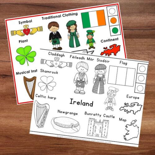 Europe Continent Bundle - Montessori Nature
