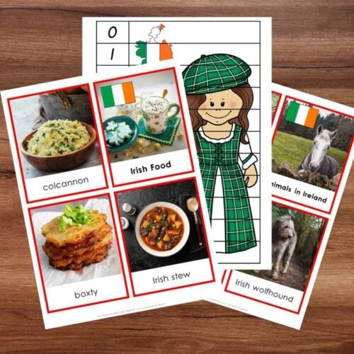 Europe Continent Bundle - Montessori Nature