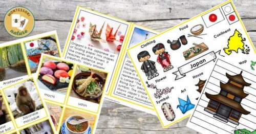 Asia Montessori Inspired Continent Activities - Montessori Nature