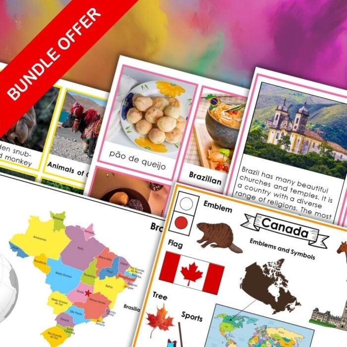 All About Brazil Montessori Inspired Activities - Montessori Nature