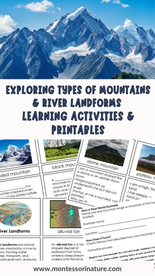Exploring Mountains and River Landforms – Hands-on Science Activities ...