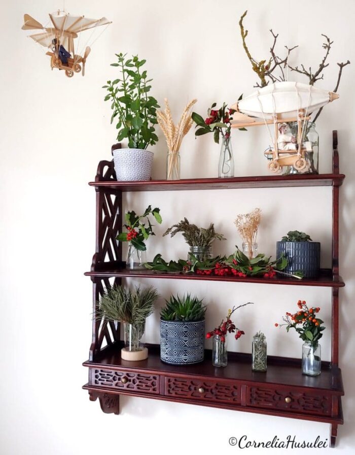 Nature Display in Homeschool Setting - Montessori Nature