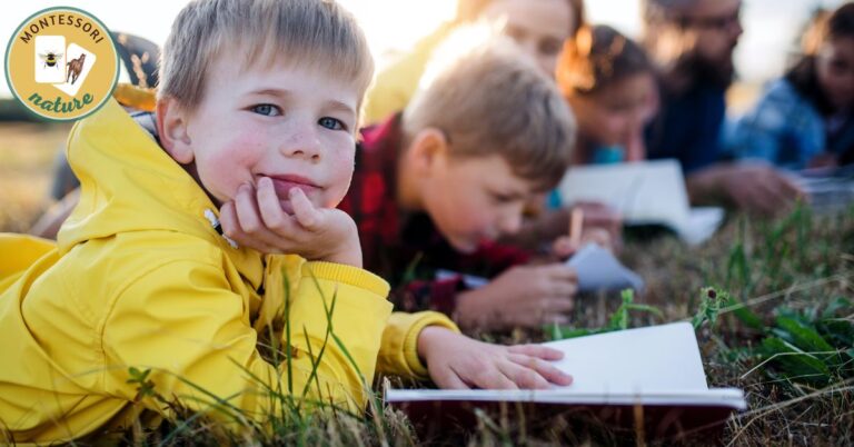 Outdoor Learning Activities with Free Printables - Montessori Nature