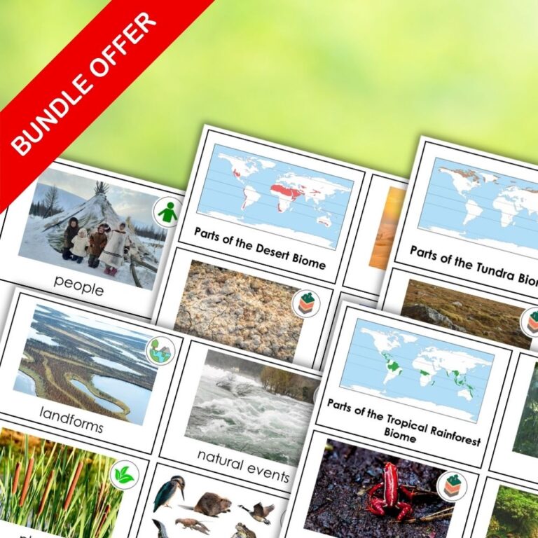 Free Printable - Gemstones Charts and Matching Cards - Montessori Nature
