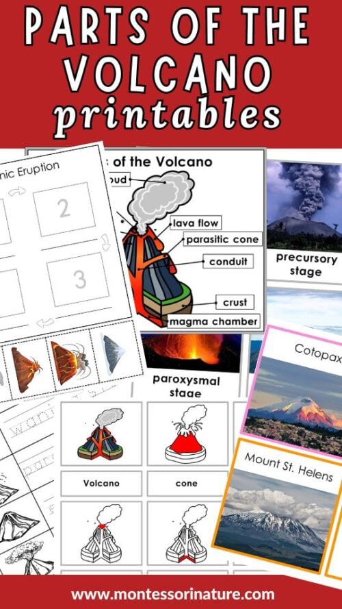 Parts of the Volcano and Stages of a Volcanic Eruption Activities ...