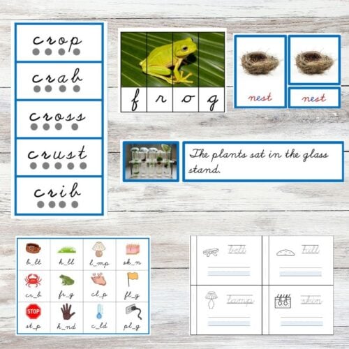 Learning to Read and Write: Phonics Bundle - Montessori Nature