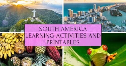 South America Montessori Inspired Activities - Montessori Nature