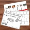 History of Transportation Timeline: 3 Part Cards - Montessori Nature