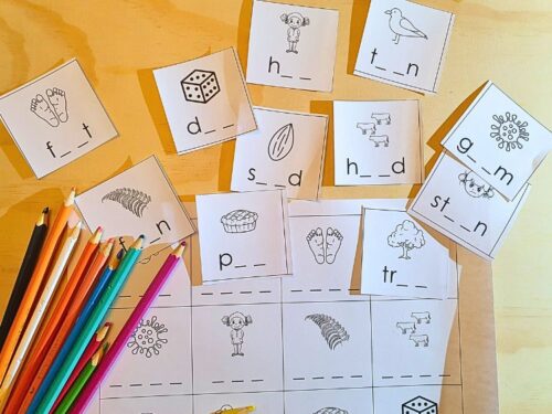 Montessori Green Language Series - Montessori Nature